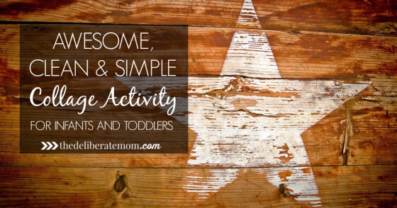 Awesome, Clean, and Simple Collage Activity for Children