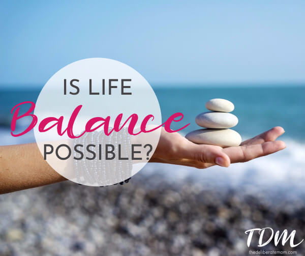 The Myth About Living a Balanced Life