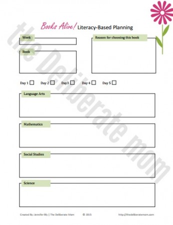 Bringing Books Alive! How to Do Literacy-Based Planning