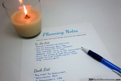 How to Create a Homeschool Planning Retreat