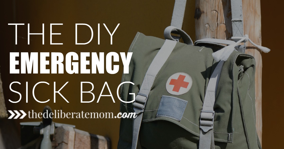 How to Assemble an Emergency Sick Bag Kit