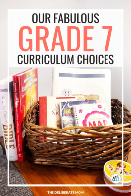 Our Fabulous Grade 7 Curriculum Choices for Homeschool